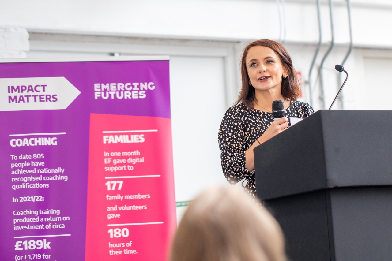 Jo Rowan talks about Coaching in Norfolk - Emerging Futures